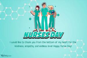 The Best Free National Nurses Day Greeting Card Template