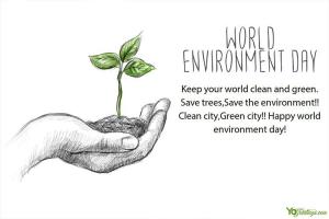 Free World Environment Day Cards Templates To Customize