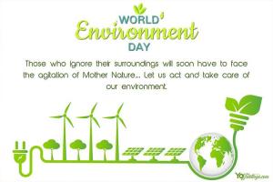 Free World Environment Day Cards Templates To Customize