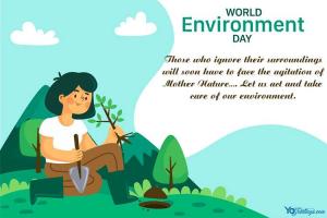 Free World Environment Day Cards Templates To Customize