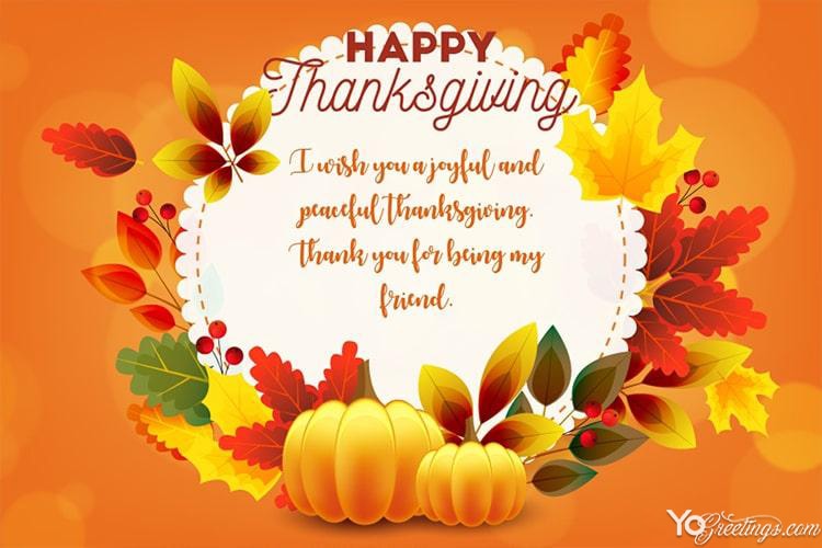 Make Personal Thanksgiving Greeting Wishes Cards Online Free Make Personal Thanksgiving Greeting Wishes Cards Online Free