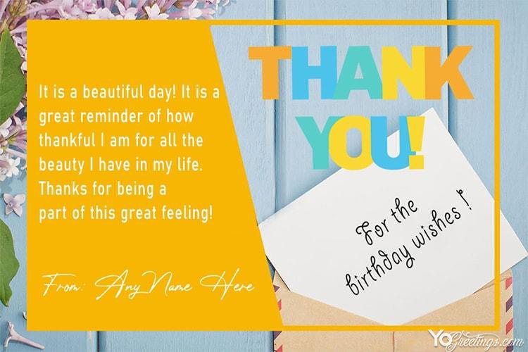 Free Thank You For Birthday Wishes With Name Editor Free Thank You For Birthday Wishes With Name Editor